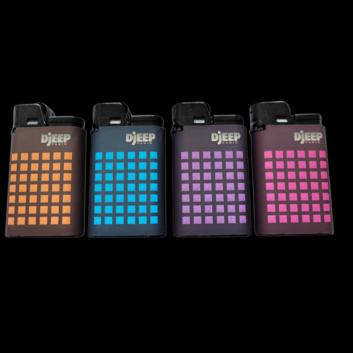 Djeep Paris Lighters 3 pcs – Blaze Smoke Shop